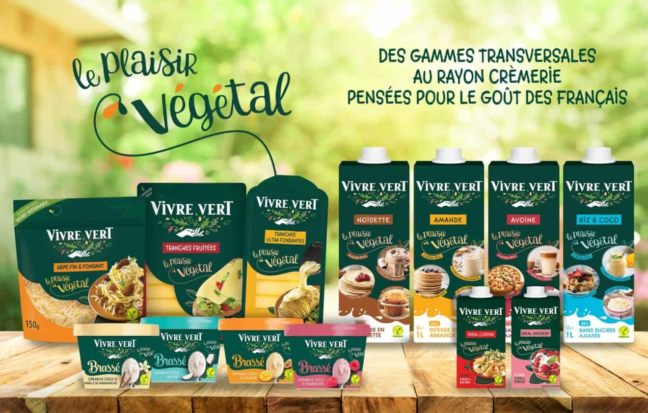 Vivre Vert, la marque 100% végétale du groupe Savencia, lance deux ...